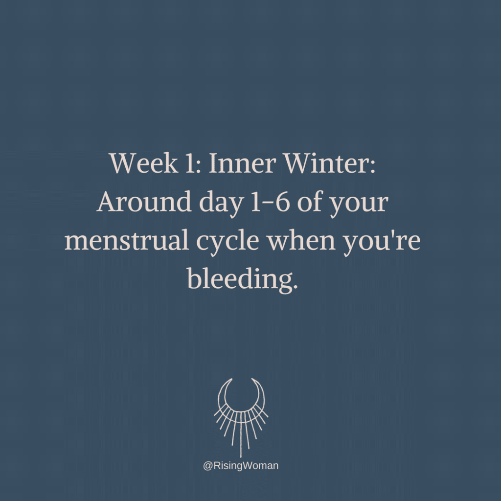The 4 Seasons of a Woman's Cycle Explained Week by Week - Rising Woman
