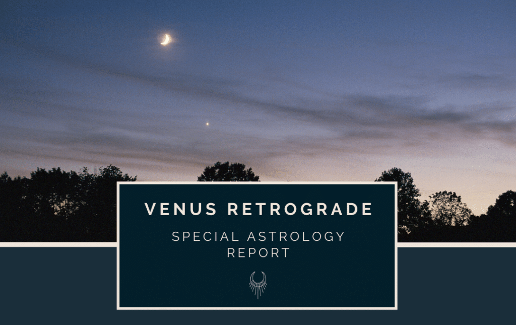 Venus Retrograde and 6 planets retrograde in the next 6 months ...